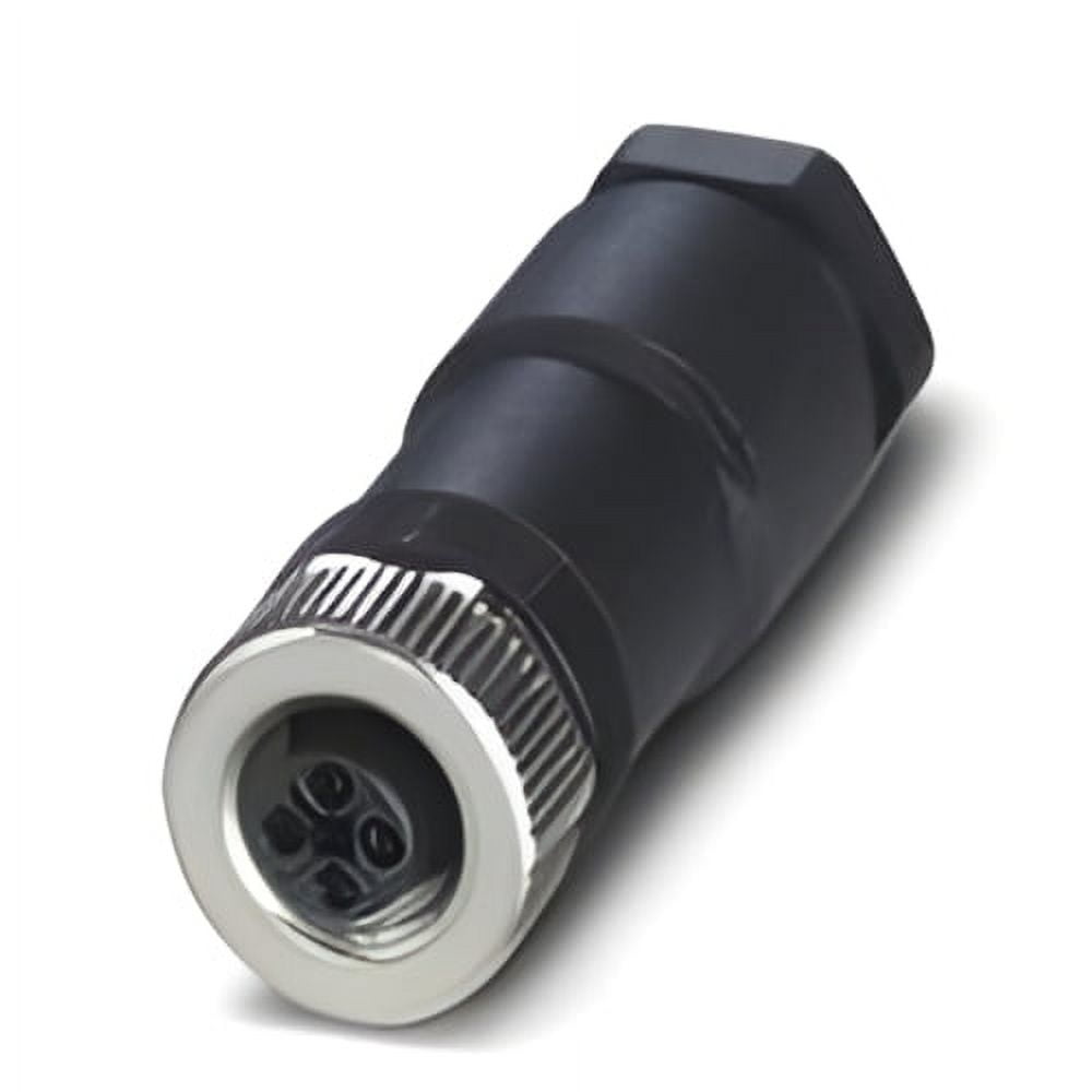 PHOENIX CONTACT 1418052, Power connector, Str M12 F 4pos, gland Pg9 ...
