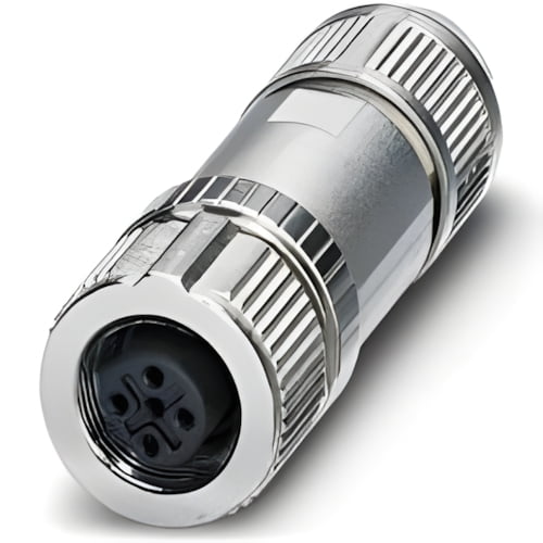 PHOENIX CONTACT 1424680, Circular Metric Connectors SACC-M12FSB-2PL ...