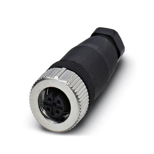 PHOENIX CONTACT 1543029, Circular Connector, Str M12 F 4pos, A Coded ...