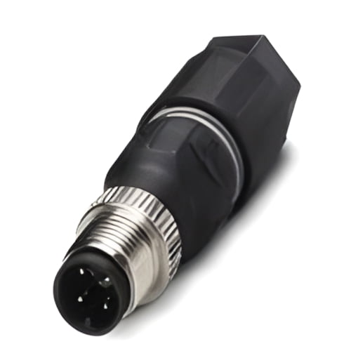 PHOENIX CONTACT 1641785, Circular Metric Connectors M12 SENSOR PLG 4P ...