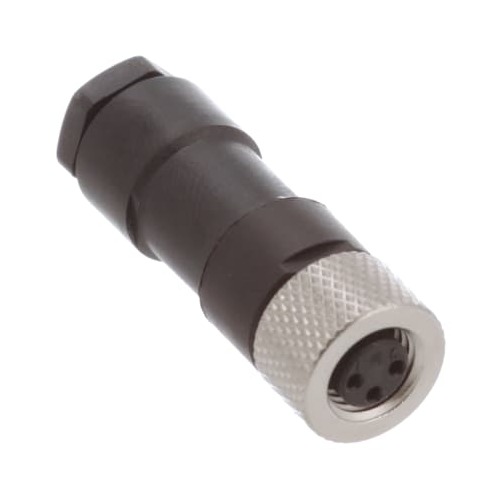 PHOENIX CONTACT 1681172, Connector, Str M8 F 3pos, Solder conn, cable ...