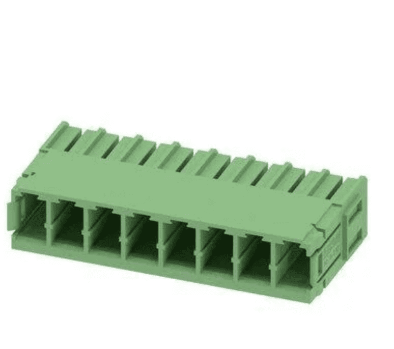 PHOENIX CONTACT 1720521, Pluggable Terminal Blocks 8 Pos 7.62mm pitch Through Hole Header ...
