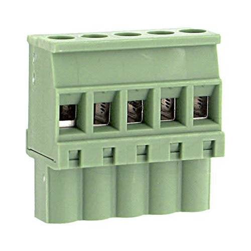 PHOENIX CONTACT 1792786, PCB Connector, Female, Screw 5.08mm 12AWG 320V 12A, 1row 5 Pos, MVSTBW ...