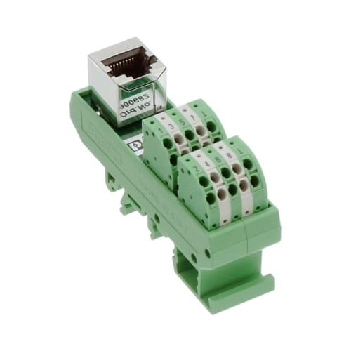 PHOENIX CONTACT 2900682, Passive module, Interface Module, 2-block ...
