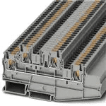 PHOENIX CONTACT 3002615, Multi-level Terminal Block, 3row 4Conn, 24 ...