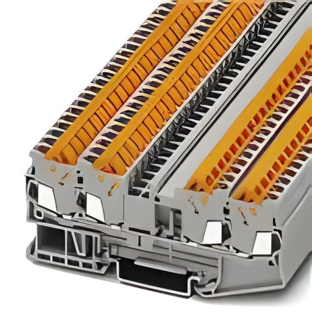 PHOENIX CONTACT 3205077, DIN Rail Terminal Blocks QTC 1.5 QUATTRO ...