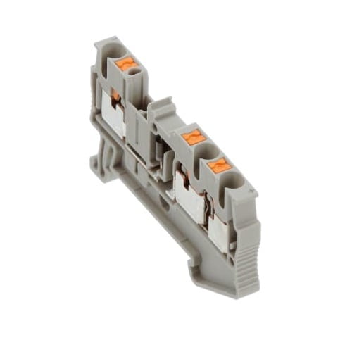 PHOENIX CONTACT 3210253, Component Terminal Block, Push-in, 1row 3conn ...