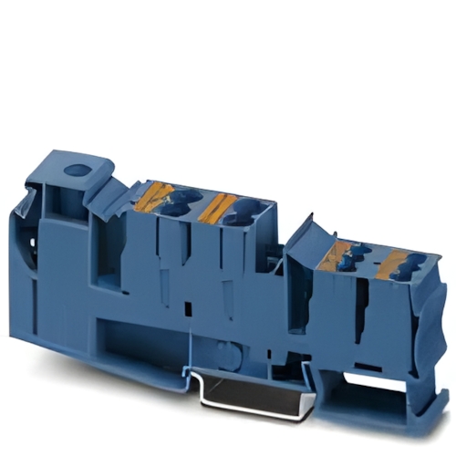 PHOENIX CONTACT 3214081, DIN Rail Terminal Blocks PTU 35/4X6/6X2,5 BU ...