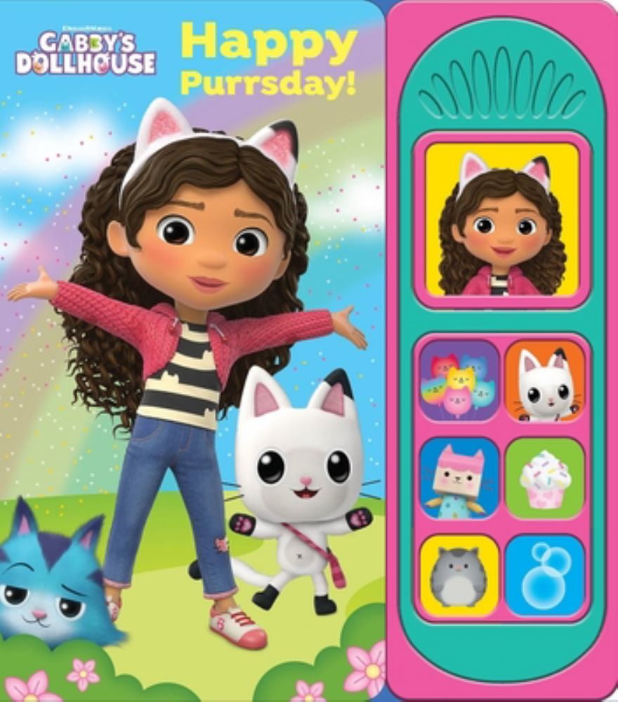 PHOENIX INTL: DreamWorks Gabby's Dollhouse: Happy Purrsday! Sound Book ...