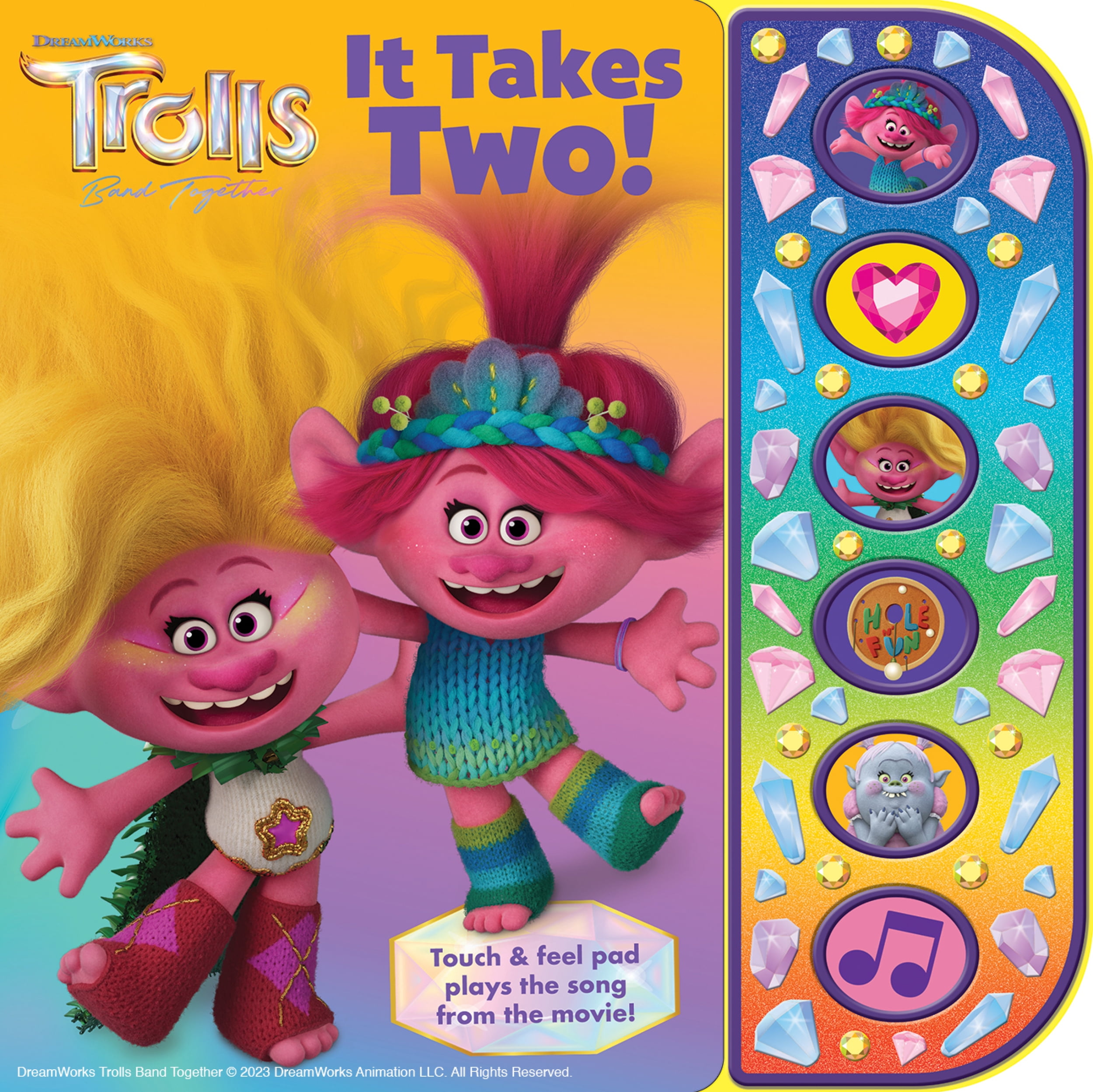 PHOENIX INTL: DreamWorks Trolls Band Together: It Takes Two! Sound Book ...
