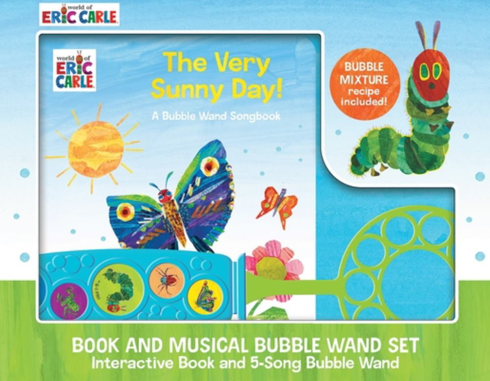 PHOENIX INTL: Eric Carle: the Very Sunny Day! Book and Musical Bubble ...