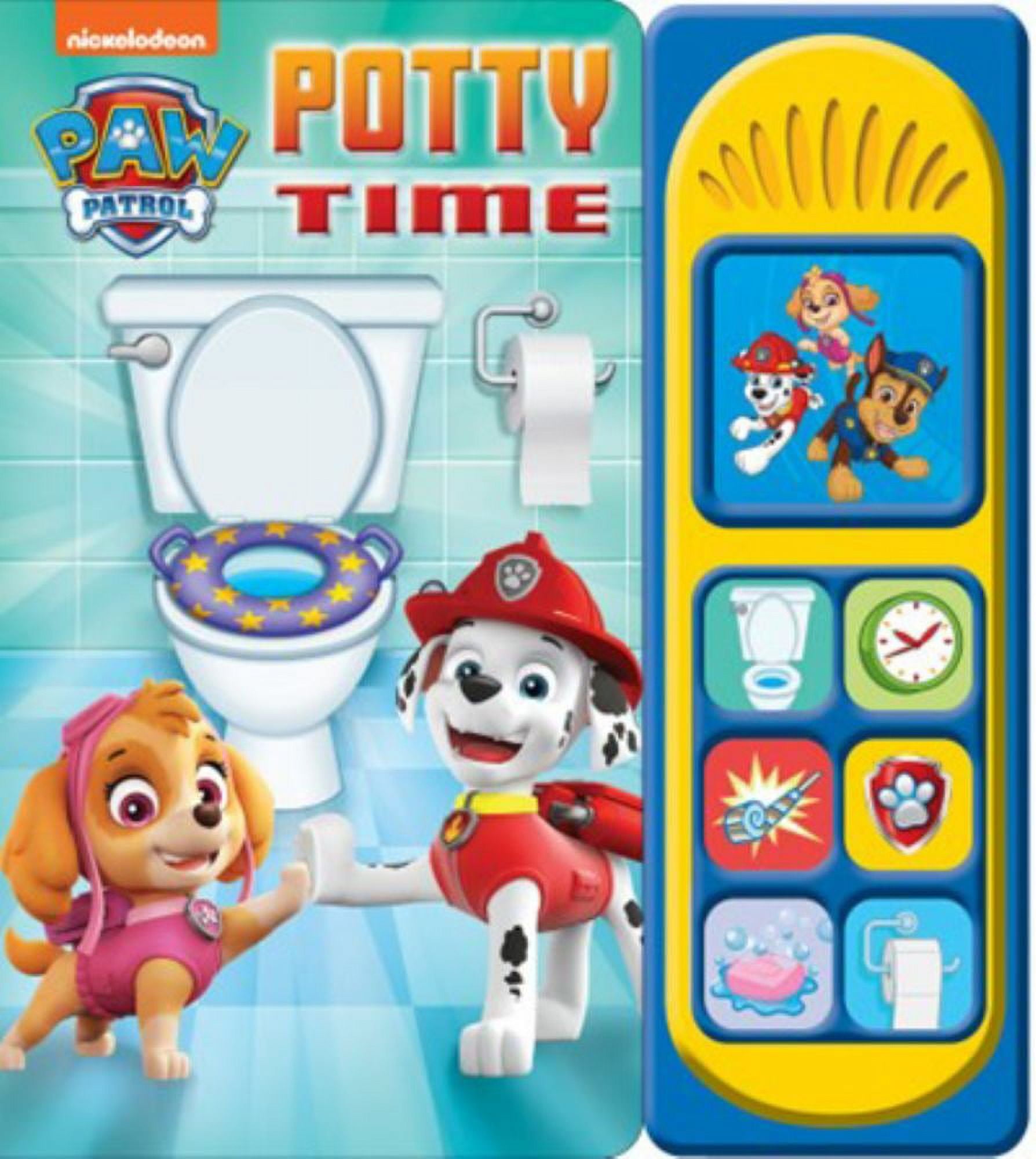 Nickelodeon PAW Patrol: Interactive Potty Time Sound Story Book, Ready ...