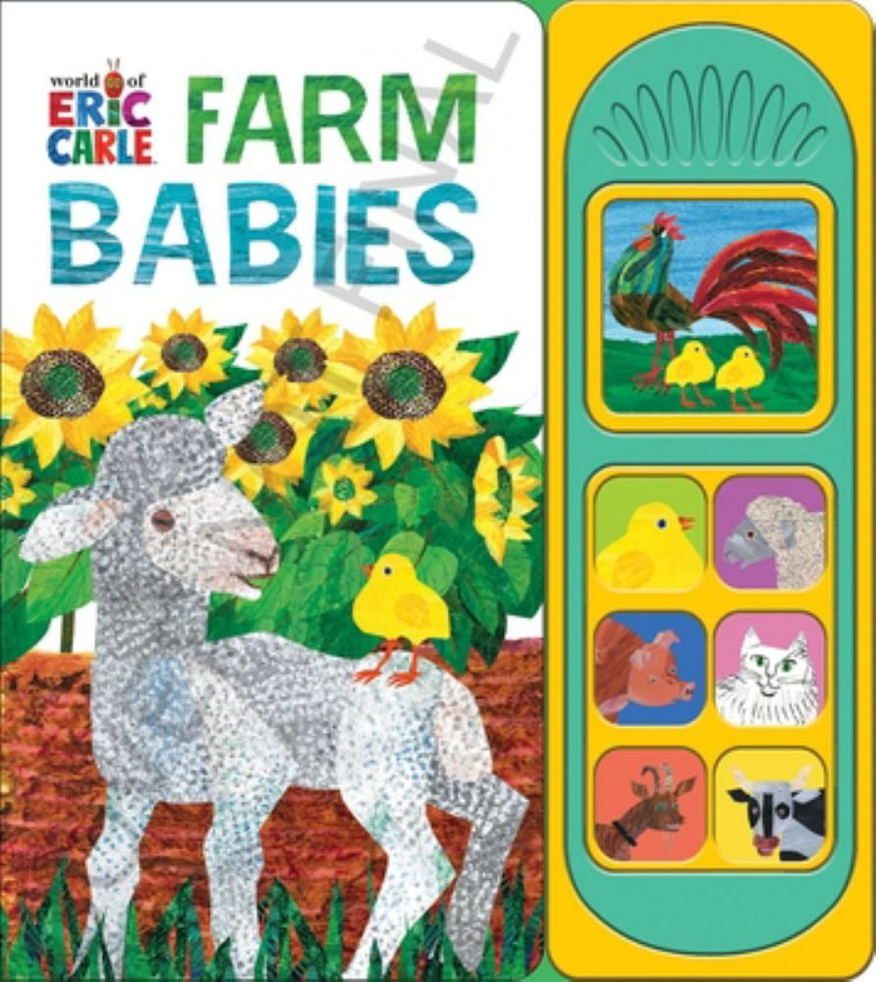 PHOENIX INTL: World of Eric Carle: Farm Babies Sound Book (Board Book ...