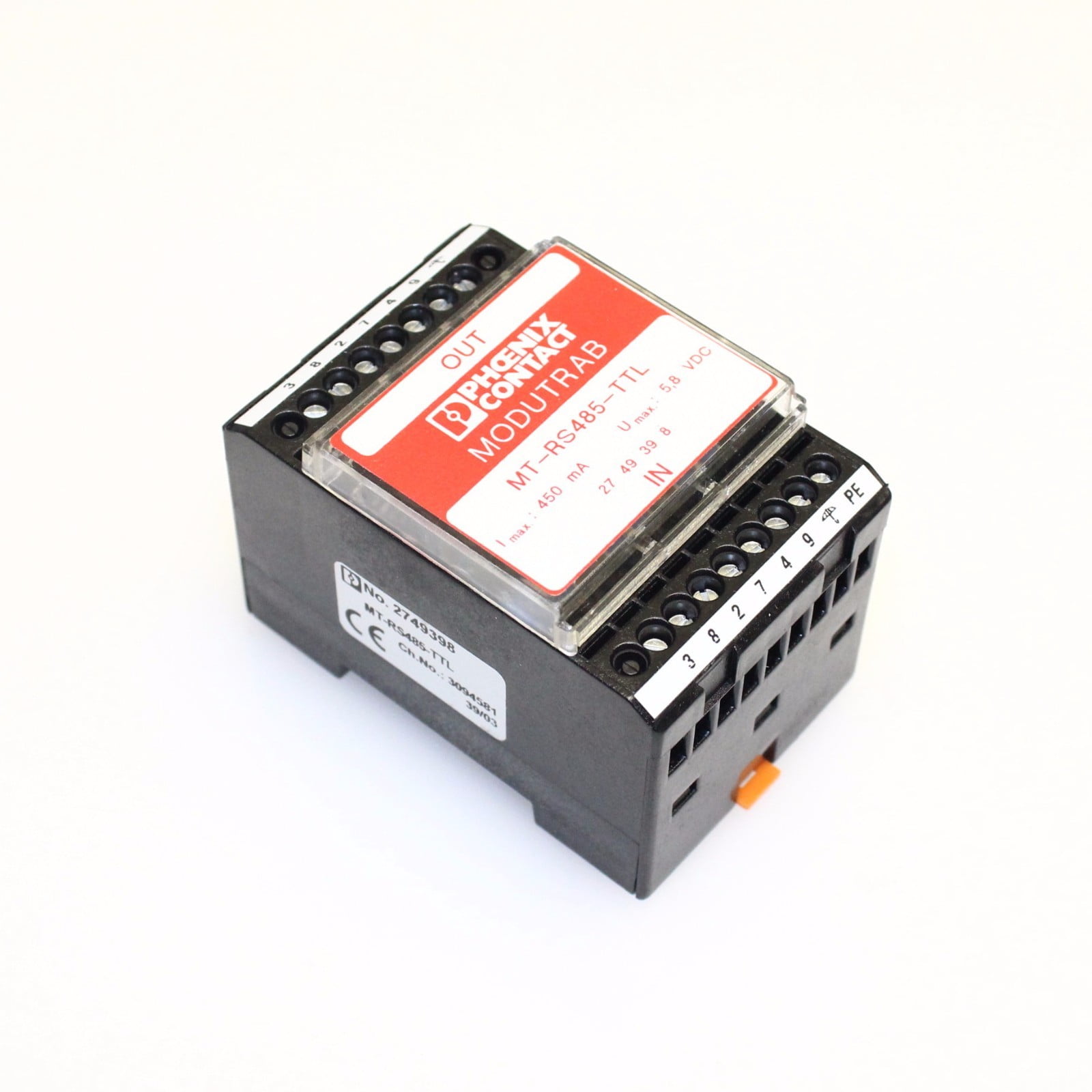 PHOENIX MT-RS485-TTL Surge Protection Device, Rail Mountable New ...