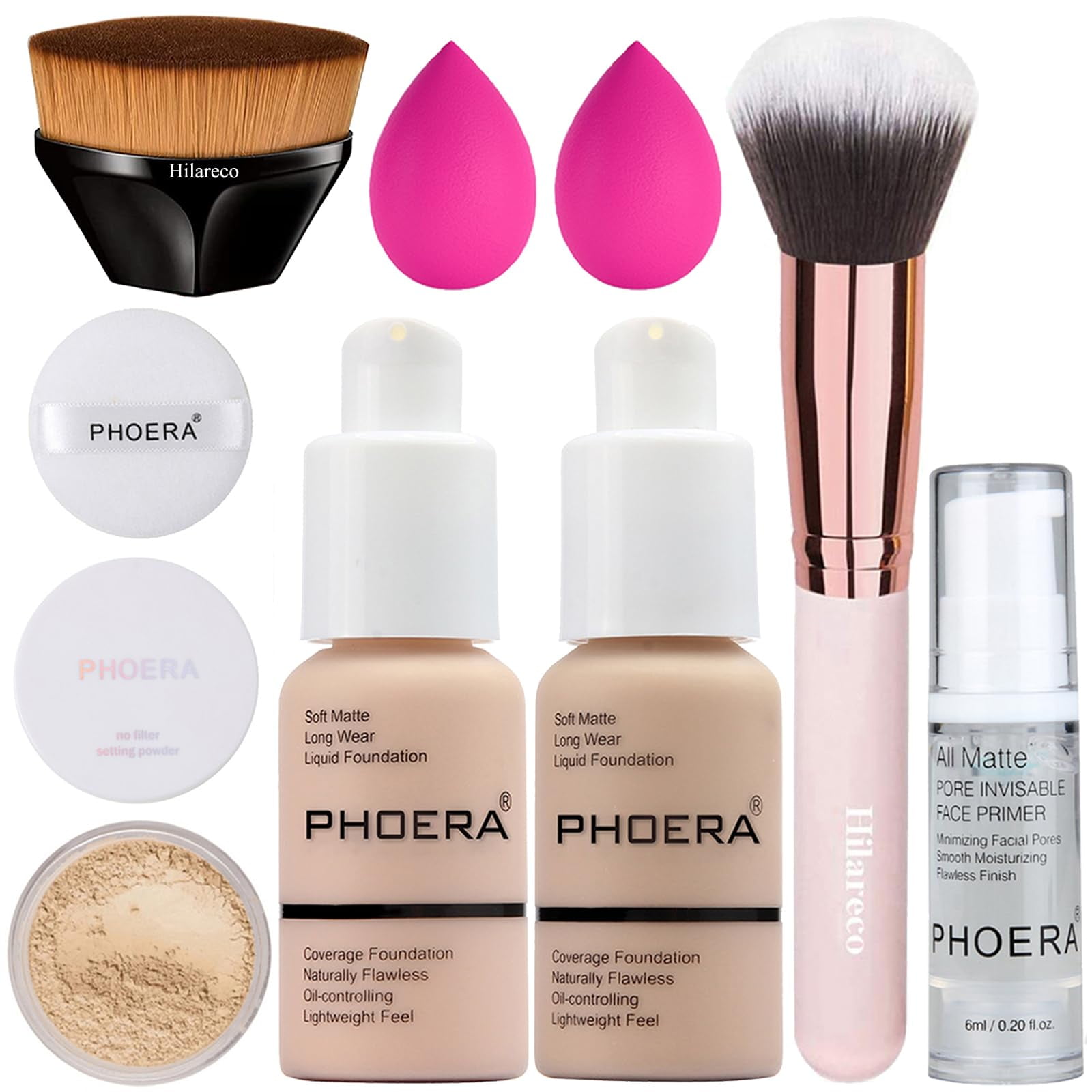 PHOERA Foundation, Full Coverage Foundation, PHOERA Primer, PHOERA ...