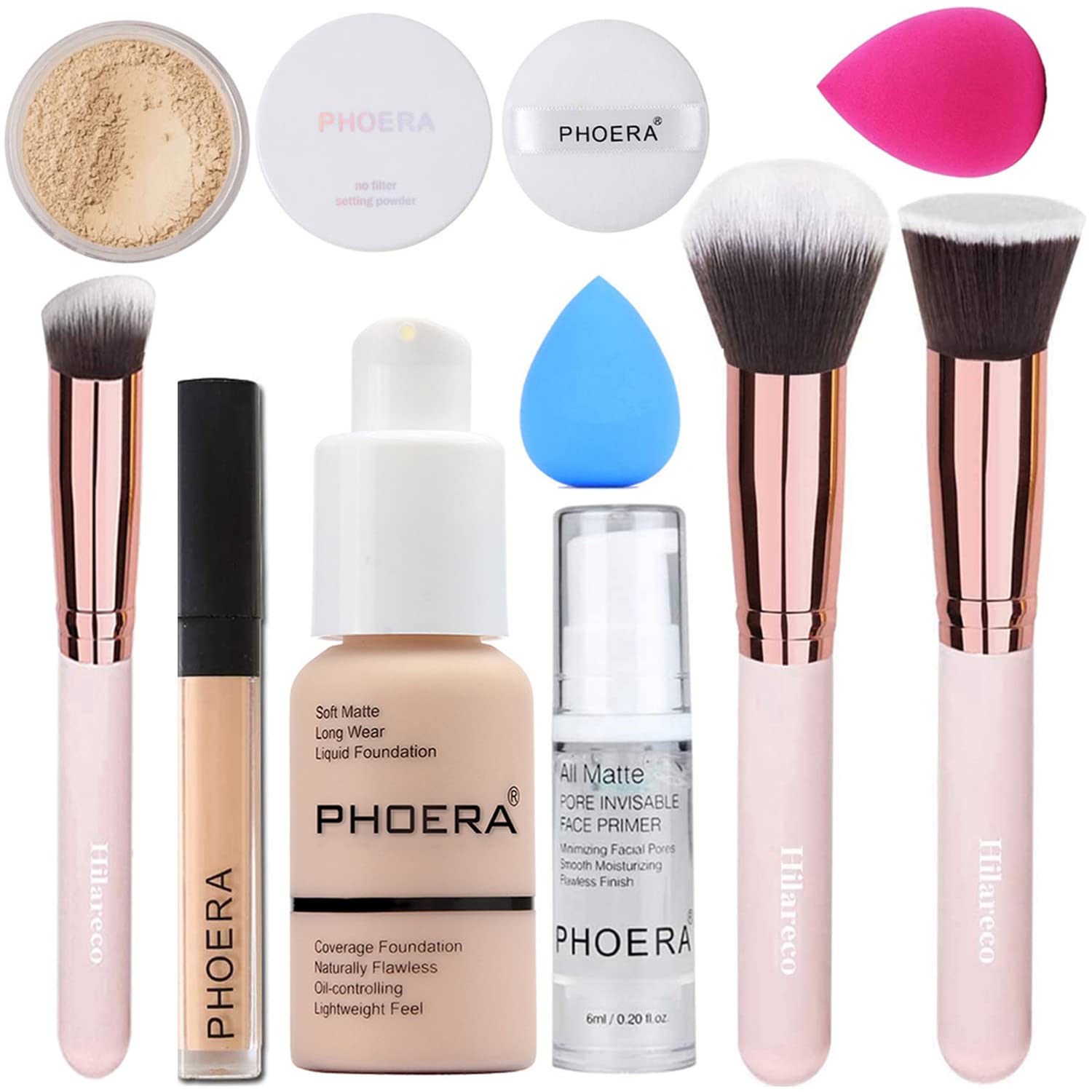 PHOERA Foundation,PHOERA Makeup Foundation Full Coverage,PHOERA Primer ...