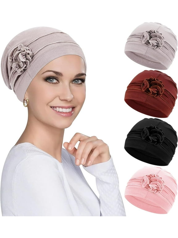 Beanies Hats for Men Women - Fujiman Sunflowers Soft Breathable Chemo ...