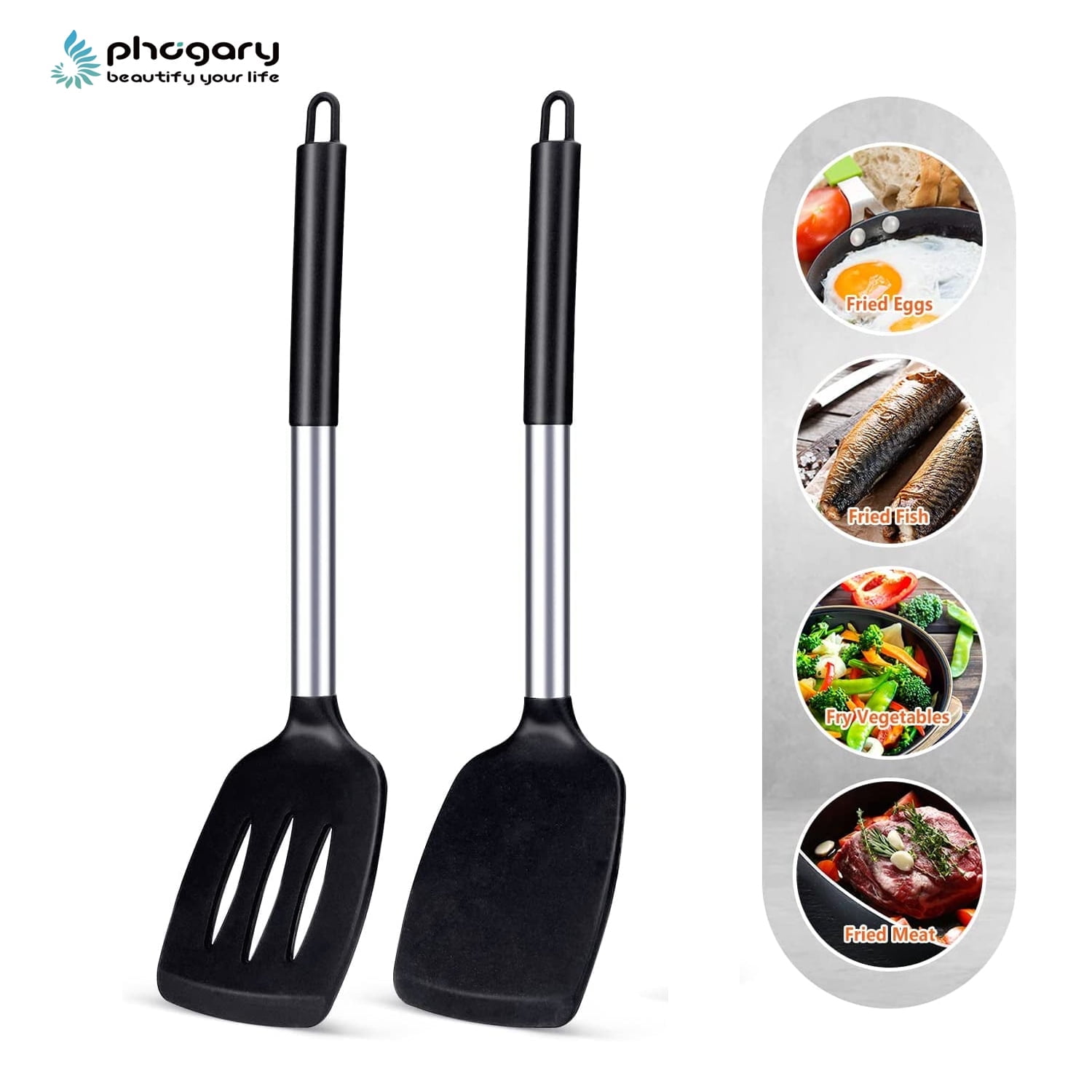 PHOGARY 2 Spatulaespatulas, Cook Spatulabunny, Non Stick Spatulas, High ...