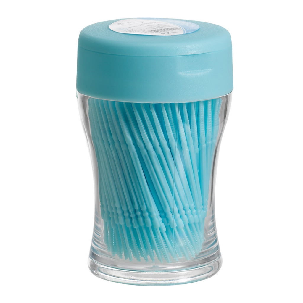 PHONIUSER 200Pcs Food Grade Plastic Toothpick Travel Portable Double ...