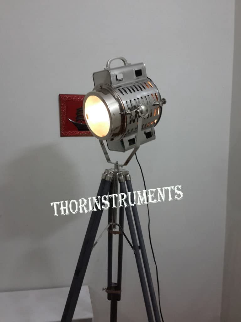 PHOTO STUDIO MARINE SPOT LIGHT ON GREY TRIPOD STAND LAMP - Walmart.com