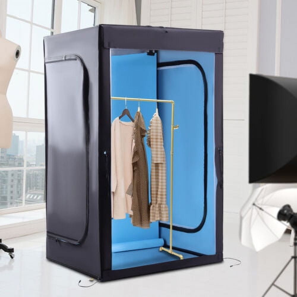 PHOTOGRAPHY LED STUDIO LARGE LIGHTBOX CUBE SHOOTING TENT KIT 3 COLORS ...