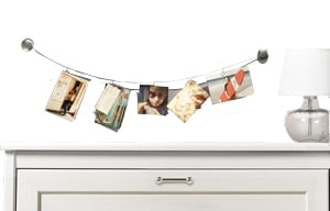PHOTOLINE nickel clip frame by Umbra - Walmart.com