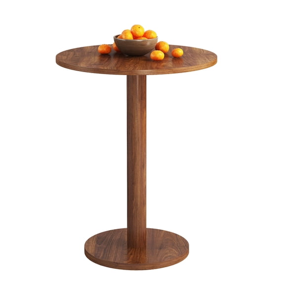 PHOYAL 23.62" MDF Round Dining Table for Kitchen Small Space Apartment ...