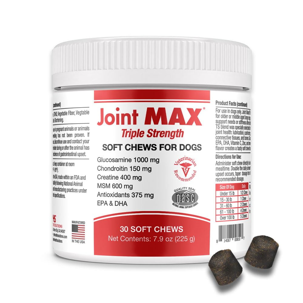 PHS Joint MAX Triple SBF3 Strength (TS) Soft Chews for Dogs ...