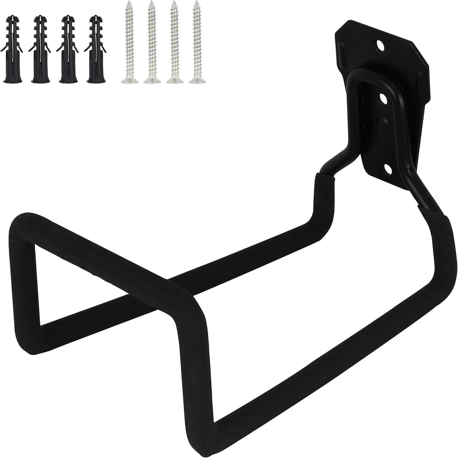 PHYEX Wall Mounted Hose Holder, Garden Water Hose Hanger, Heavy Duty ...