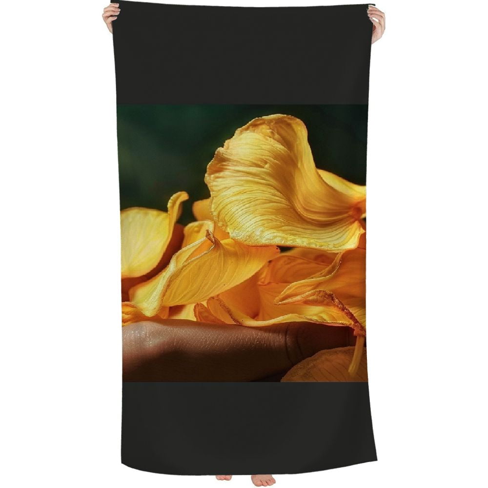 PHYHOO Beach Towel Sand Free Quick Dry Towel Microfiber Oversized ...