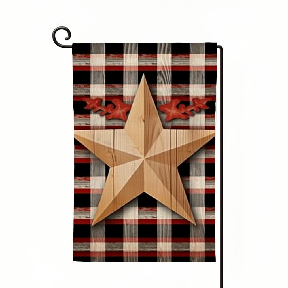 PHYHOO Garden Flag Small Vertical Double Sided Red Red Berry Branches ...