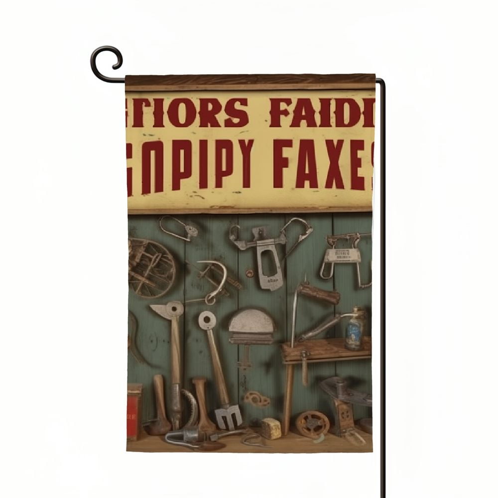 PHYHOO Grandpa Garden Flags Grandpa's Fixit Shop Little Helpers ...
