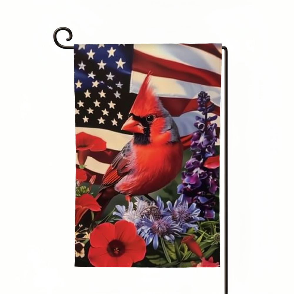 PHYHOO Purple Garden Flag Vertical Double Sided Yard Flag Outdoor ...