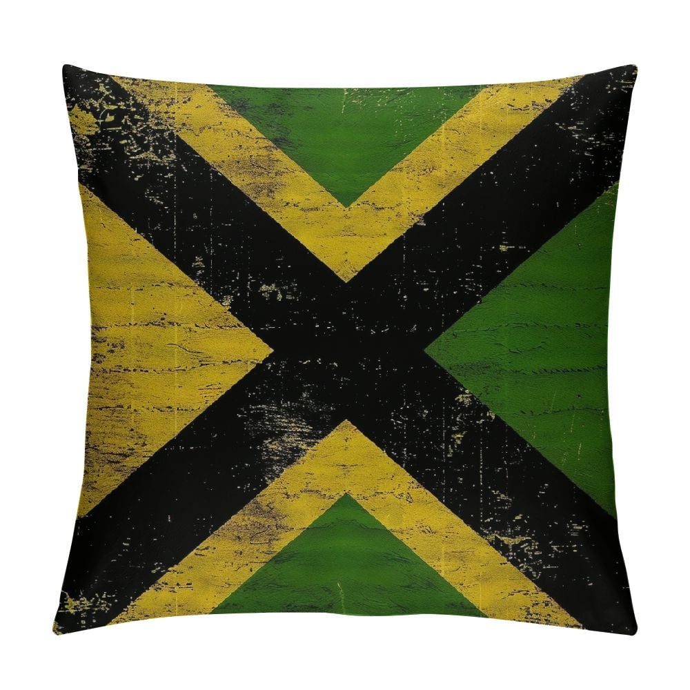 PHYHOO Short Plush Pillow Covers Vintage Style Square Pillow Case for ...