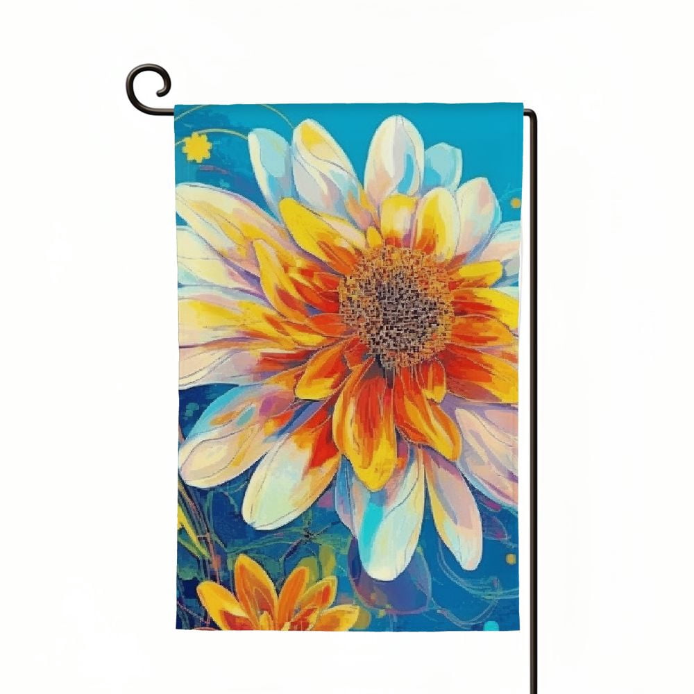 PHYHOO Summer Sunflower Garden Flags, Welcome Summer Garden Flag ...
