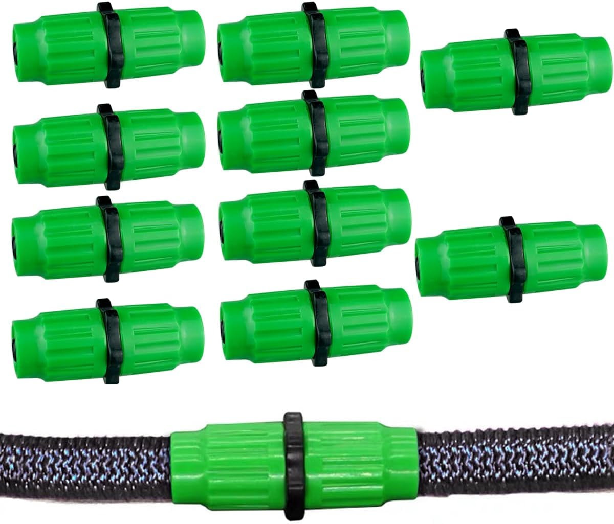 PHYSUN-10 Sets Expandable Garden Hose Repair Kit, Plastic Flex Hose ...