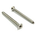 PHYSUN-#10 x 3-Inch Flat Head Phillips Screws - 100 Pieces Stainless ...