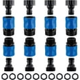 PHYSUN-16 Pieces Garden Hose Quick Connect Fittings 3/4 Inch Plastic ...