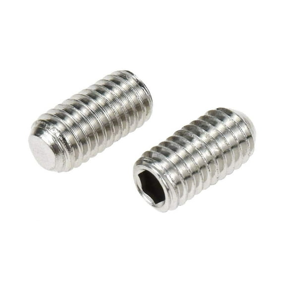 PHYSUN-200Pcs High Tensile Cup Point Grub Hex Socket Set Screws 201 ...