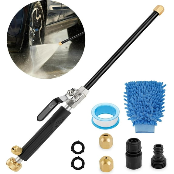 PHYSUN-2025 Upgraded High Pressure Jet Nozzle for Garden Hose Hydro Jet ...