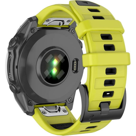 PHYSUN-22mm QuickFit Silicone Watch Band for Garmin Fenix 8/E/7/7 Pro/6 ...