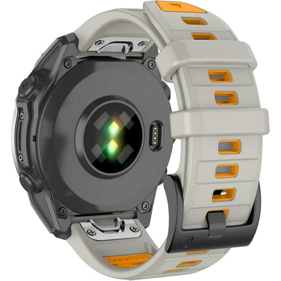 PHYSUN-22mm QuickFit Silicone Watch Band for Garmin Fenix 8/E/7/7 Pro/6 ...