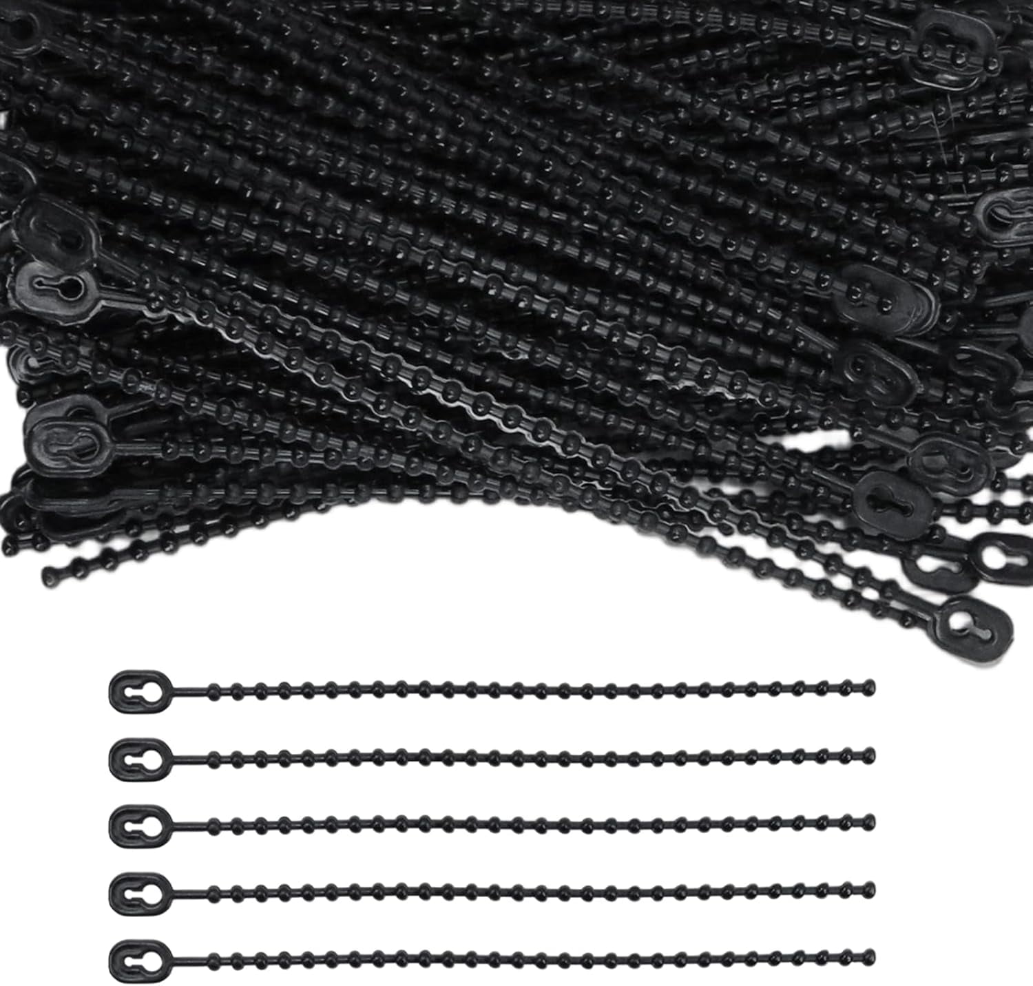 PHYSUN-3.94 Inch Adjustable Zip Ties, Beadle Wraps with Screw Hole PA ...