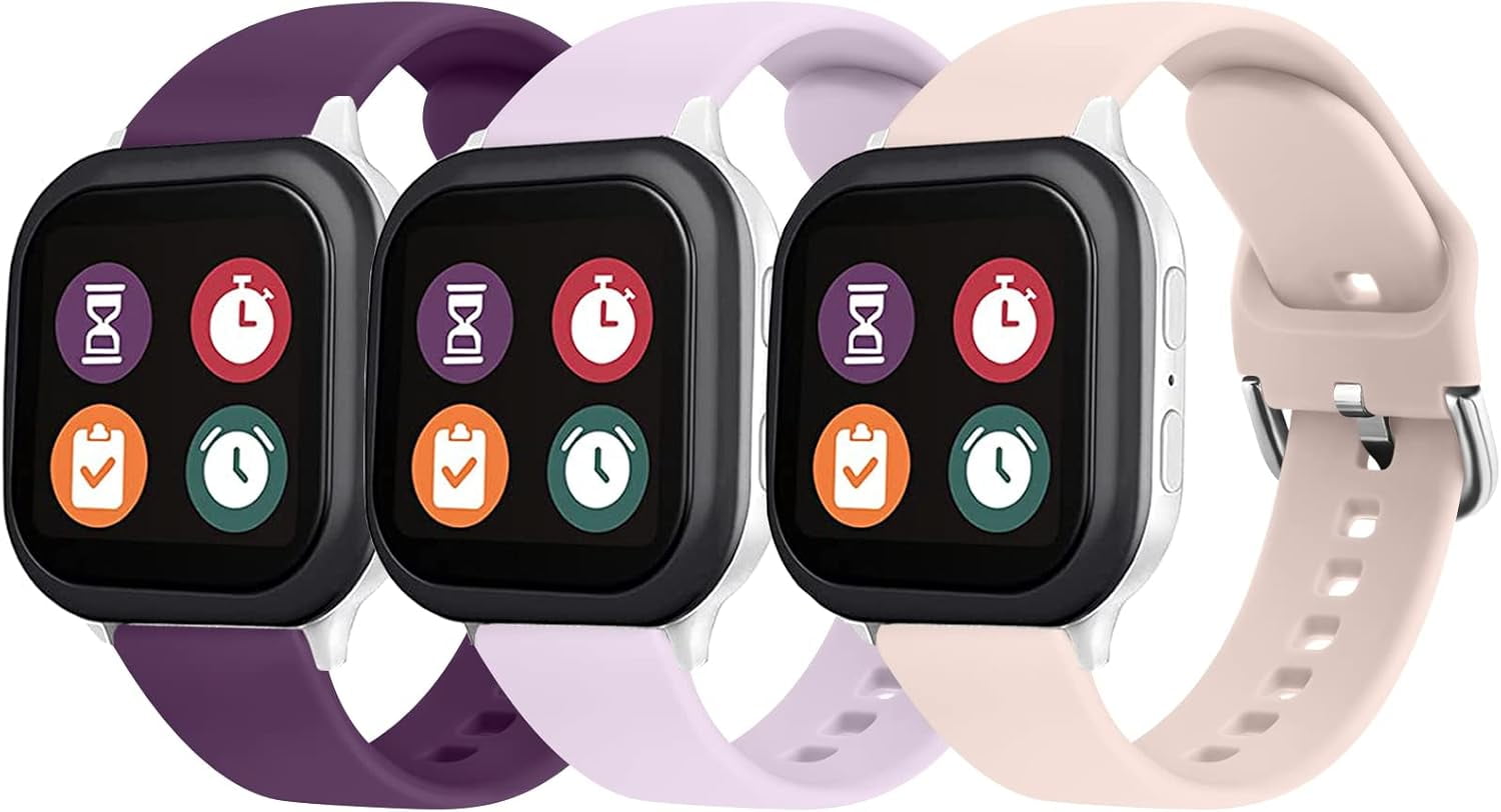 PHYSUN-3 Pack Bands Compatible with Gizmo Watch Band Replacement, Soft ...