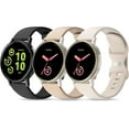 PHYSUN-3 Pack Silicone Bands Compatible with Garmin Vivoactive 5 Watch ...
