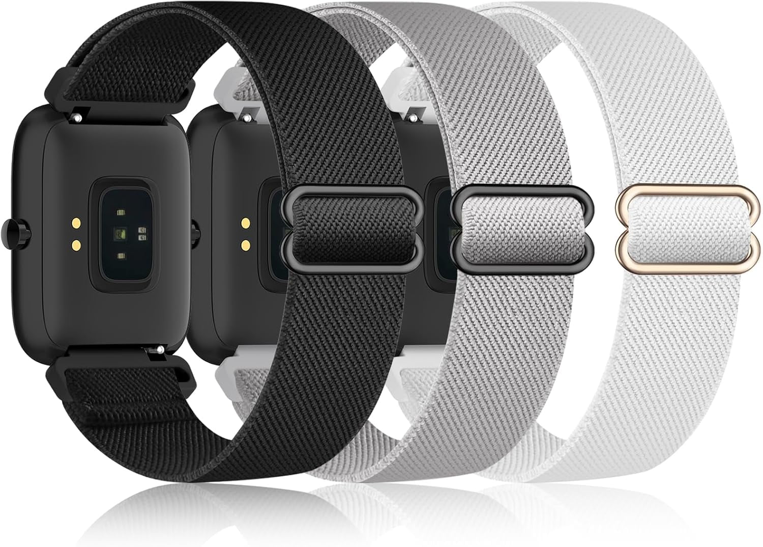 PHYSUN-3 Pack Stretchy Nylon Band Compatible with Kuizil T70 Smart ...