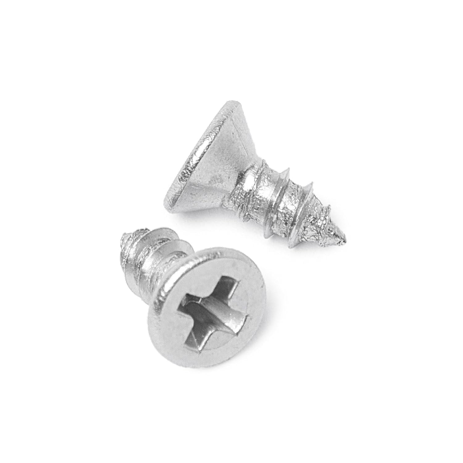 PHYSUN-#4 x 1/4" Stainless Steel Flat Head Phillips Wood Screw (100 ...