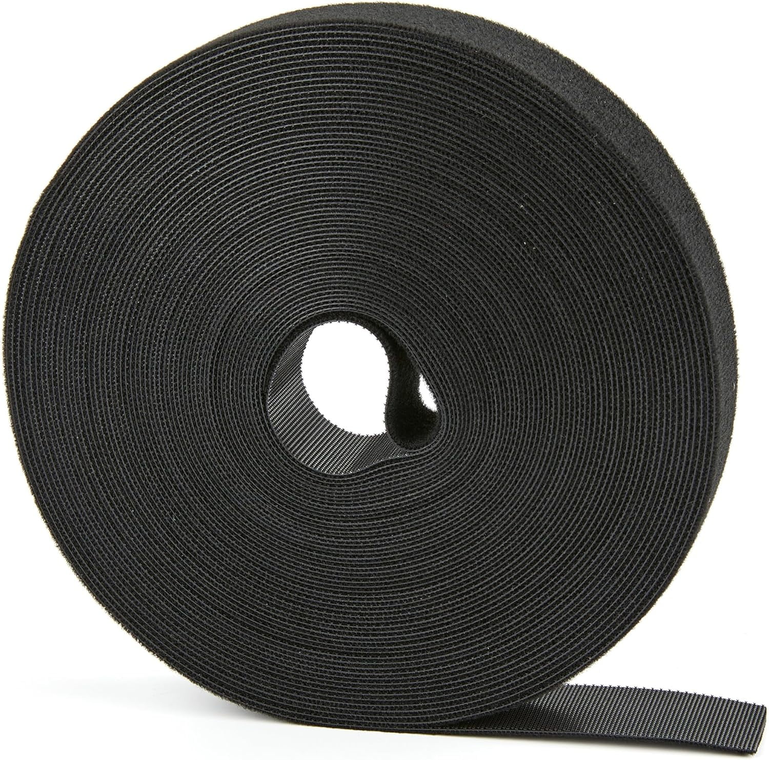 PHYSUN-60 ft x 3/4 inch Hook and Loop Roll, Reusable Fastening Cable ...