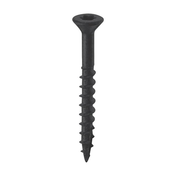 PHYSUN-#8 Screw, 2", Torx Head, Black, 400 Count - Walmart.com