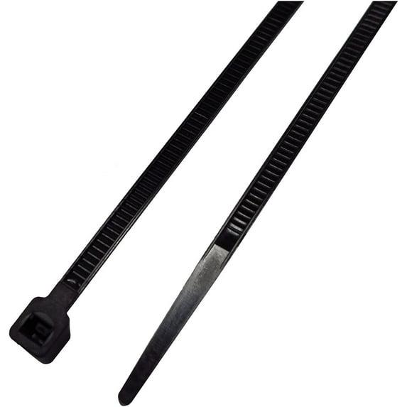 PHYSUN-848101 1000-Pack 4 Inch Cable Ties, Black 1,000-Pack, 18-Lb Test ...